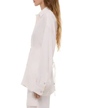 Helmut Lang Soft Cinched Shirt - Ivory