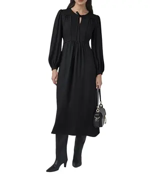 Ghost London Tie Neck Dresses