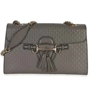 Gucci Emily Leather Chain Shoulder Bag