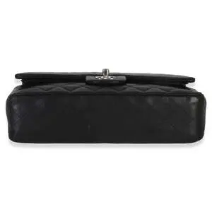 Chanel Quilted Lambskin Classic Flap Bag - Black
