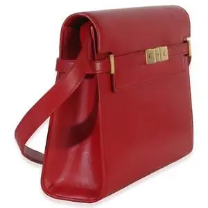 Saint Laurent Calfskin Manhattan Shoulder Bag