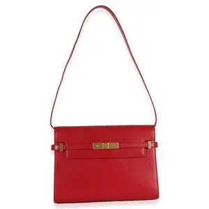 Saint Laurent Calfskin Manhattan Shoulder Bag