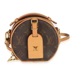 LOUIS VUITTON Monogram Canvas Boite Chapeau - Brown