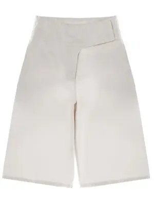 Ami Belted Shorts - White