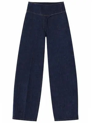 AMI Paris Belted Balloon Fit Jeans