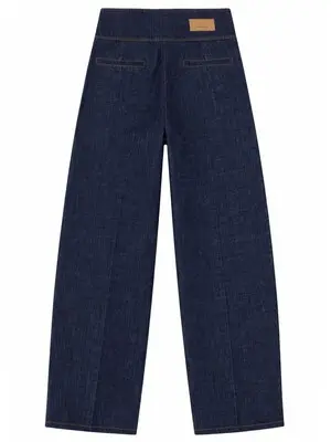 AMI Paris Belted Balloon Fit Jeans
