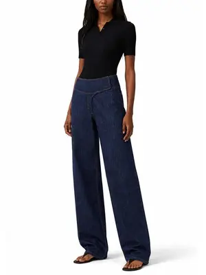 AMI Paris Belted Balloon Fit Jeans