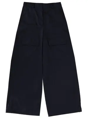 Stella McCartney Cotton Cargo Pants - Blue