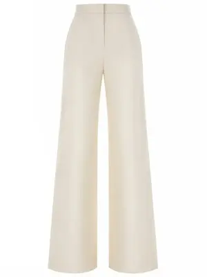 Max Mara Snapper Pants - Ivory