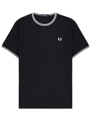 Fred Perry T-shirt With Logo - Blue
