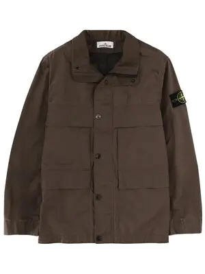 Stone Island Field" Jacket - Brown