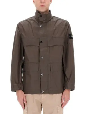 Stone Island Field Jacket - Brown