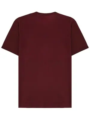 Fred Perry T-shirt With Logo - Bordeaux