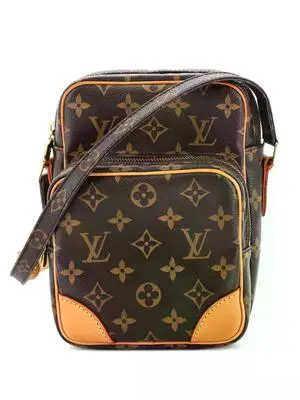 LOUIS VUITTON Amazone Monogram Canvas Crossbody Bag - Brown