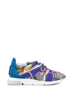 The Artistylist Jardin Majorelle Printed Sneakers