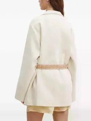 LA PETITE FRANÇAISE Voyelle Button Pocket Cardigan