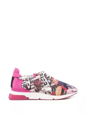 The Artistylist Printed Low Top Sneakers
