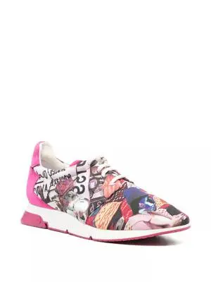 The Artistylist Printed Low Top Sneakers
