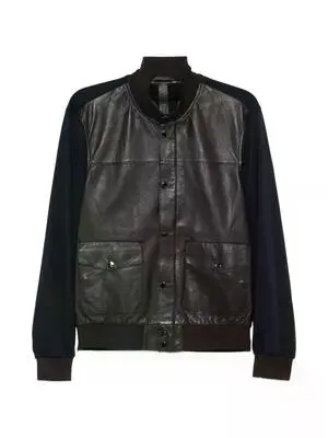 THE JACK LEATHERS Leather Jacket - Brown
