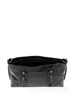 Zadig&Voltaire Patent Leather Shoulder Bag - Black