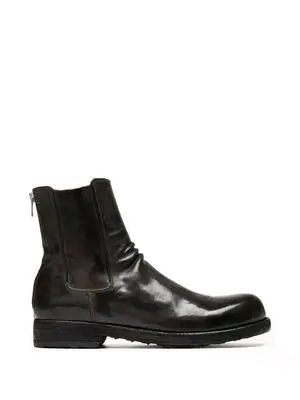 Officine Creative Zip Up Boots For Men
