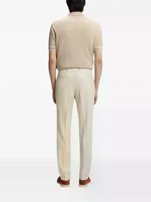 BOSS Straight-leg Trousers - Neutrals