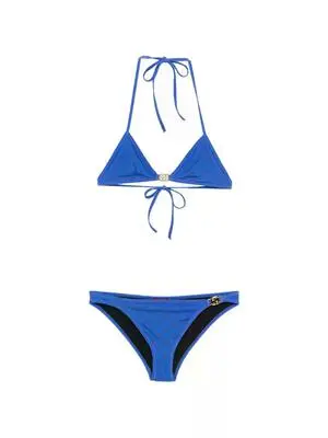 Gucci Gg-print Bikini - Blue