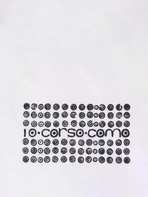10 CORSO COMO Logo-dots T-shirt
