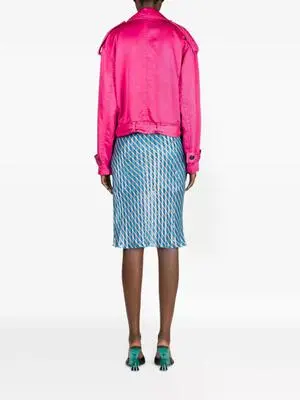 Dries Van Noten Overdyed Biker Jacket