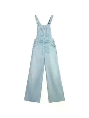 7 For All Mankind Pocket Jumpsuit - Blue