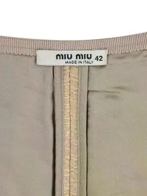 Miu Miu A-line Mid-length Skirt