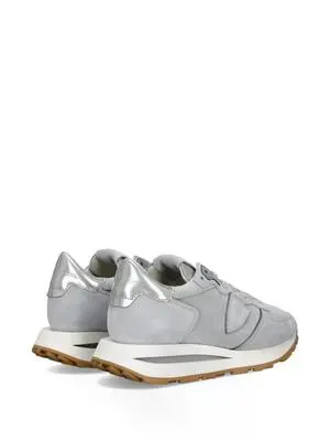 Philippe Model Tropez Haute Metallic Panel Sneakers - Grey