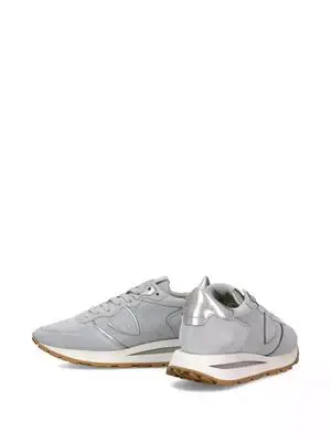 Philippe Model Tropez Haute Metallic Panel Sneakers - Grey