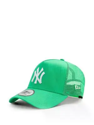 New Era Embroidered-logo Trucker Cap - Green