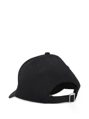 New Era Embroidered-logo Baseball Cap - Black