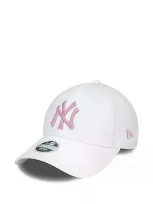 New Era Embroidered-logo Baseball Cap - White