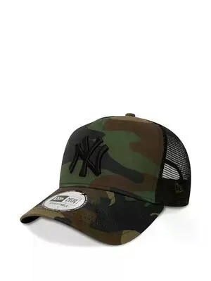 New Era Camouflage-printed Logo Cap - Black