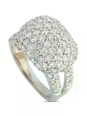 LB EXCLUSIVE Diamond Embellished Ring - Silver