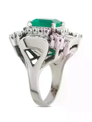 LB EXCLUSIVE Emerald And Diamond Ring