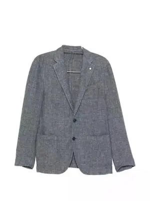 LUIGI BIANCHI Button Pin Blazer