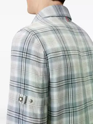 Thom Browne Plaid Utility Jacket