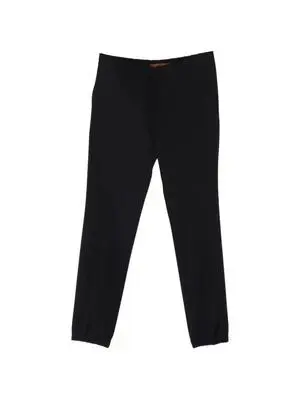 Zegna Elastic-waistband Trousers - Blue