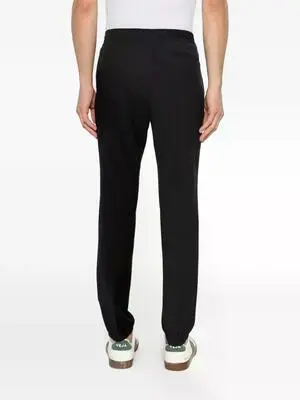 Zegna Elastic-waistband Trousers - Blue