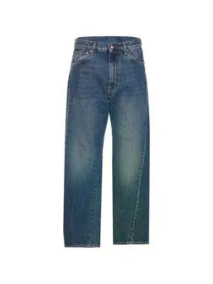 TOTEME Patch Logo Jeans - Blue