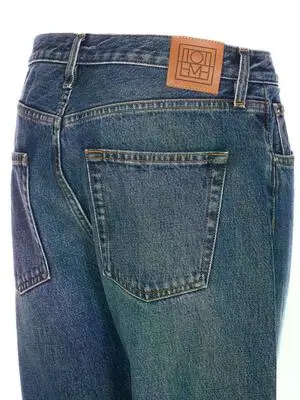 TOTEME Patch Logo Jeans