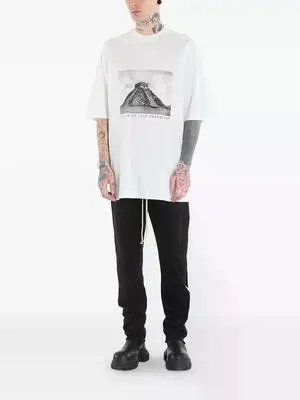 Rick Owens Jumbo Ss Cotton T-shirt