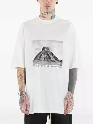 Rick Owens Jumbo Ss Cotton T-shirt