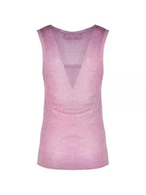 Pho Firenze Sleeveless Round-neck Top