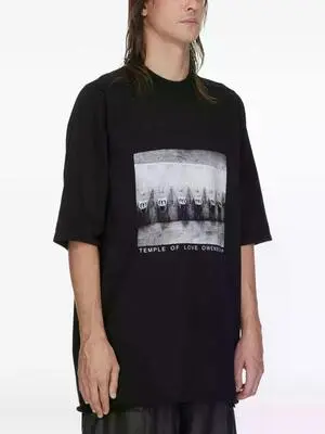 Rick Owens Jumbo Ss T-shirt - Brown