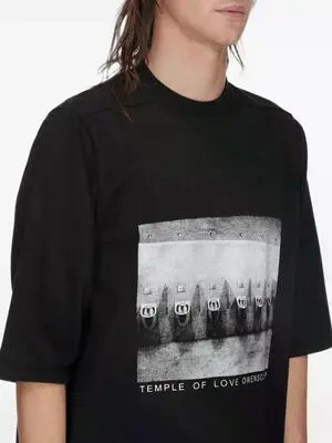 Rick Owens Jumbo Ss T-shirt - Brown